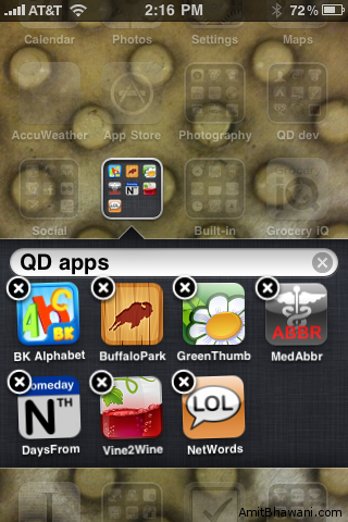 How to Create Folders & Organize Apps in iPhone iOS4 | Apple