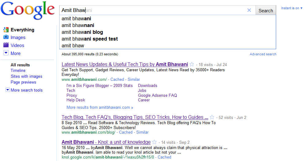 Google Instant Launched – Will it Kill Long Tail Search Queries? | Google